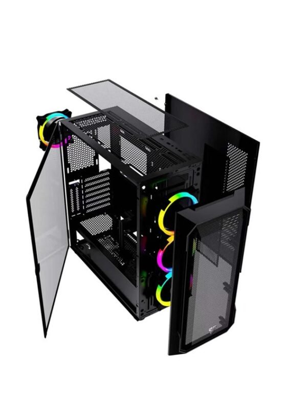 Fantech HEXA CG82 RGB Middle Tower Case - smart1ech.com